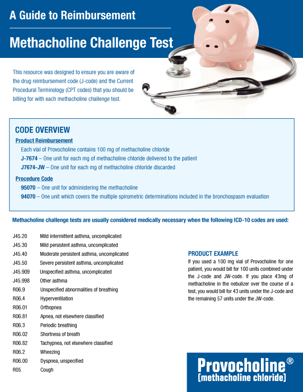 Reimbursement | Provocholine